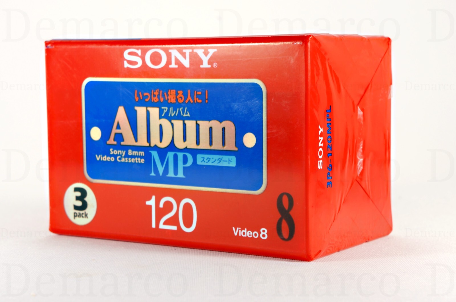 SONY Video 8 x3 Pack Tapes Album MP 120 mins New Sealed Made in Japan ...