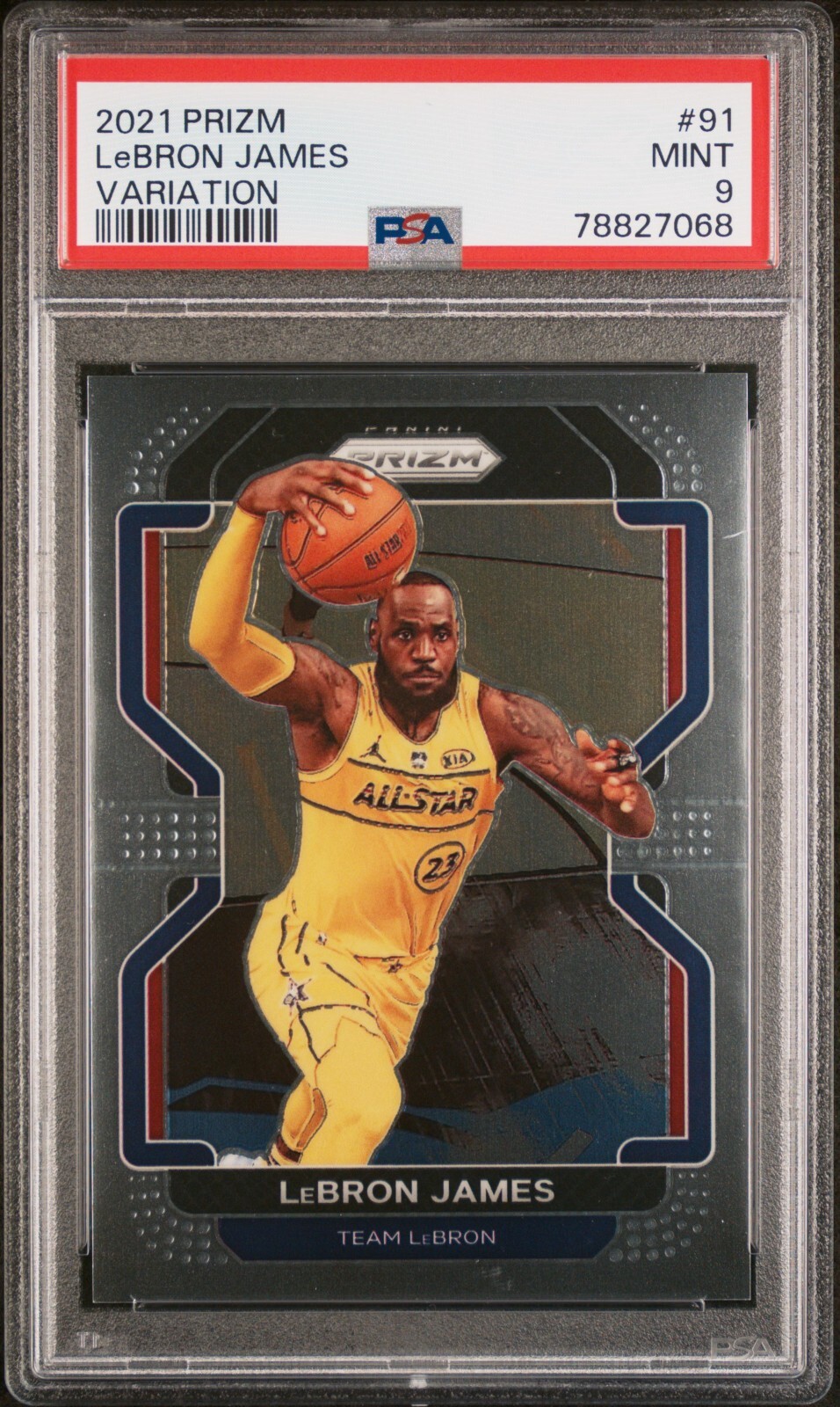 2021-22 Panini Prizm - Team LeBron Variation #91 LeBron James for sale ...