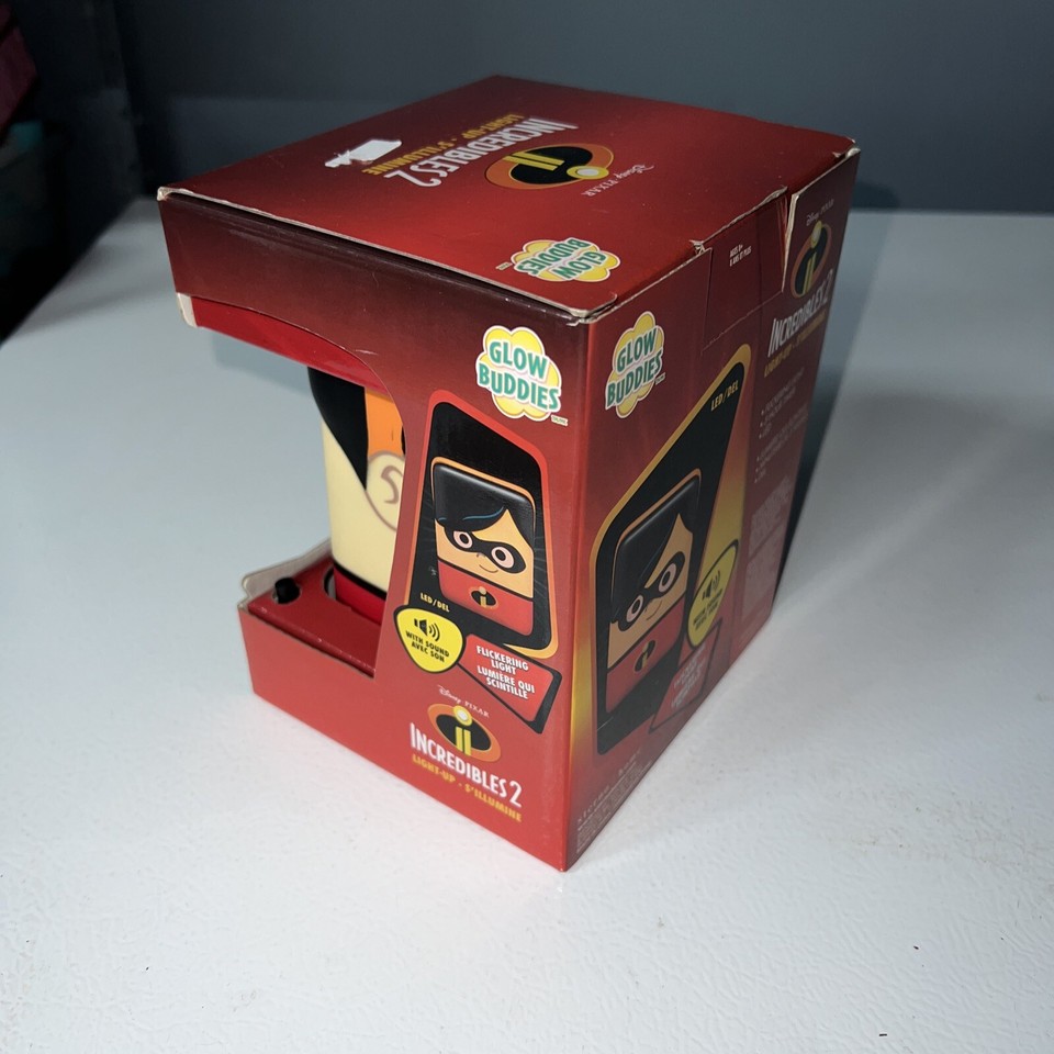 Disney Pixar Incredibles 2 Violet Parr Glow Buddies LED Night Light w ...