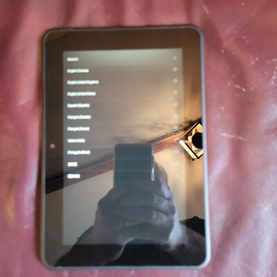 Amazon Kindle Fire HD 2nd Gen 3HT7G 8.9" Black Tablet - #20250507561 | eBay