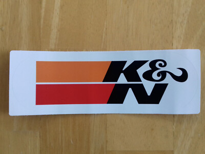 K&n Filters sticker, 130mm long approx. | eBay UK