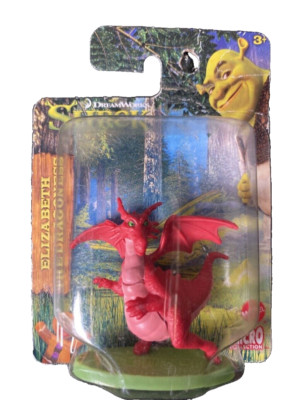 Elizabeth Dragon Shrek DreamWorks miniature action figure figurine cake ...