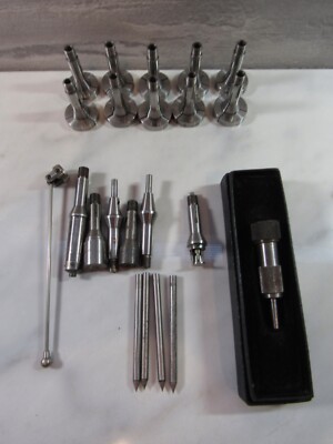 22 Pcs. Hardinge Bros., DALE Watchmaker Tools; 6mm Step Collet Set #1 ...