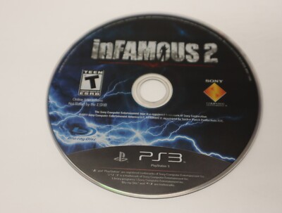 inFamous 2 (PS3, 2011) Disc Only 711719812524| eBay