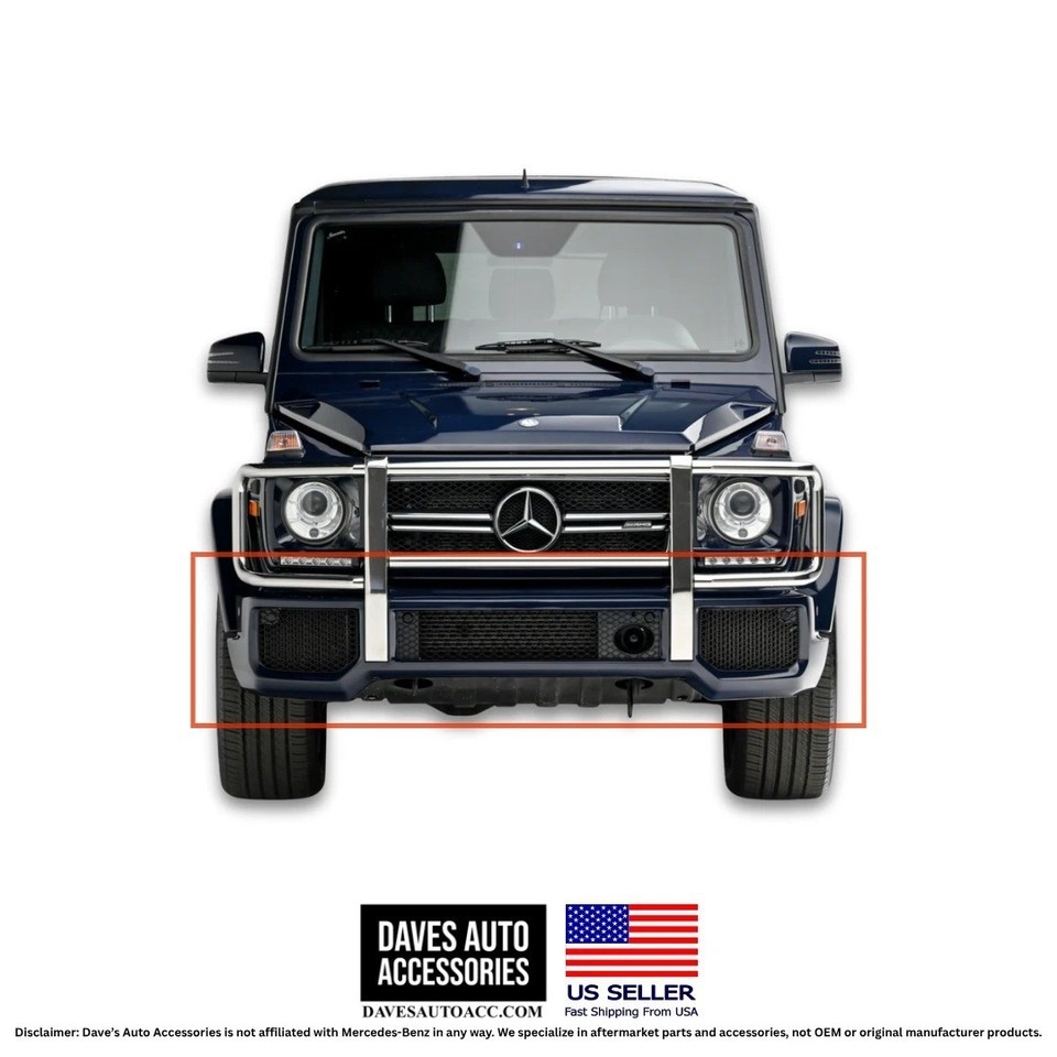 G63 Style Front Bumper for Mercedes G-Class 90-18 W463 G-Wagon G55 G550 ...