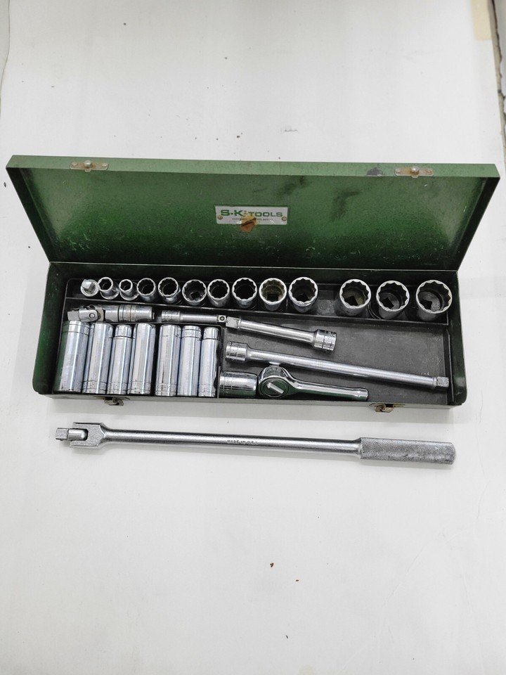 S-K 60632 3/8 Socket Set 6 point Metric | eBay