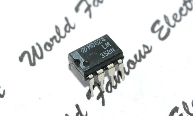 1pcs - NS LM358N (LM358) IC - LOW POWER DUAL BIPOLAR OP-AMPS | eBay