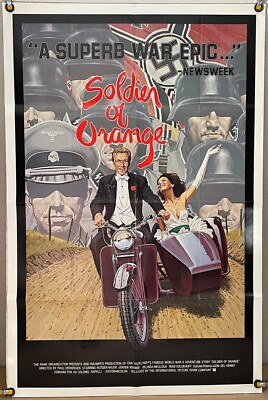 SOLDIER OF ORANGE FF ORIGINAL ONE SHEET MOVIE POSTER RUTGER HAUER (1979 ...