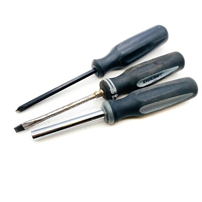 3 Pcs Evercraft and Assorted Bit Driver, Phillips & Flat Head ...