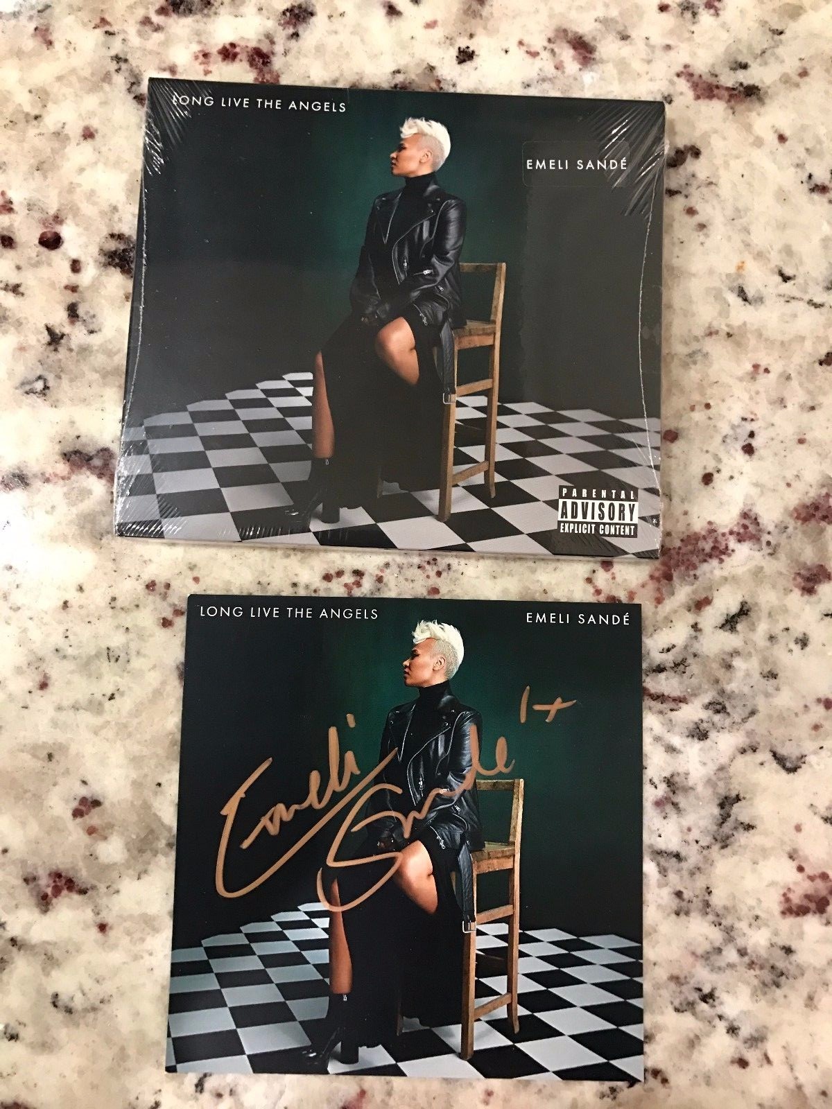 Emile Sande Signed Autographed Long Live The Angels CD Art Card and ...