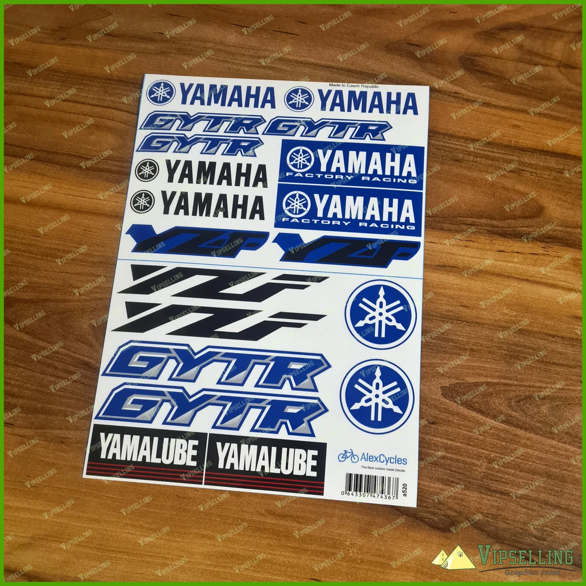 Yamaha Factory Racing Sticker