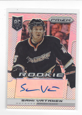 SAMI VATANEN 2013-14 PANINI PRIZM AUTOGRAPH ROOKIE #A-SV 02/35 #45 | eBay