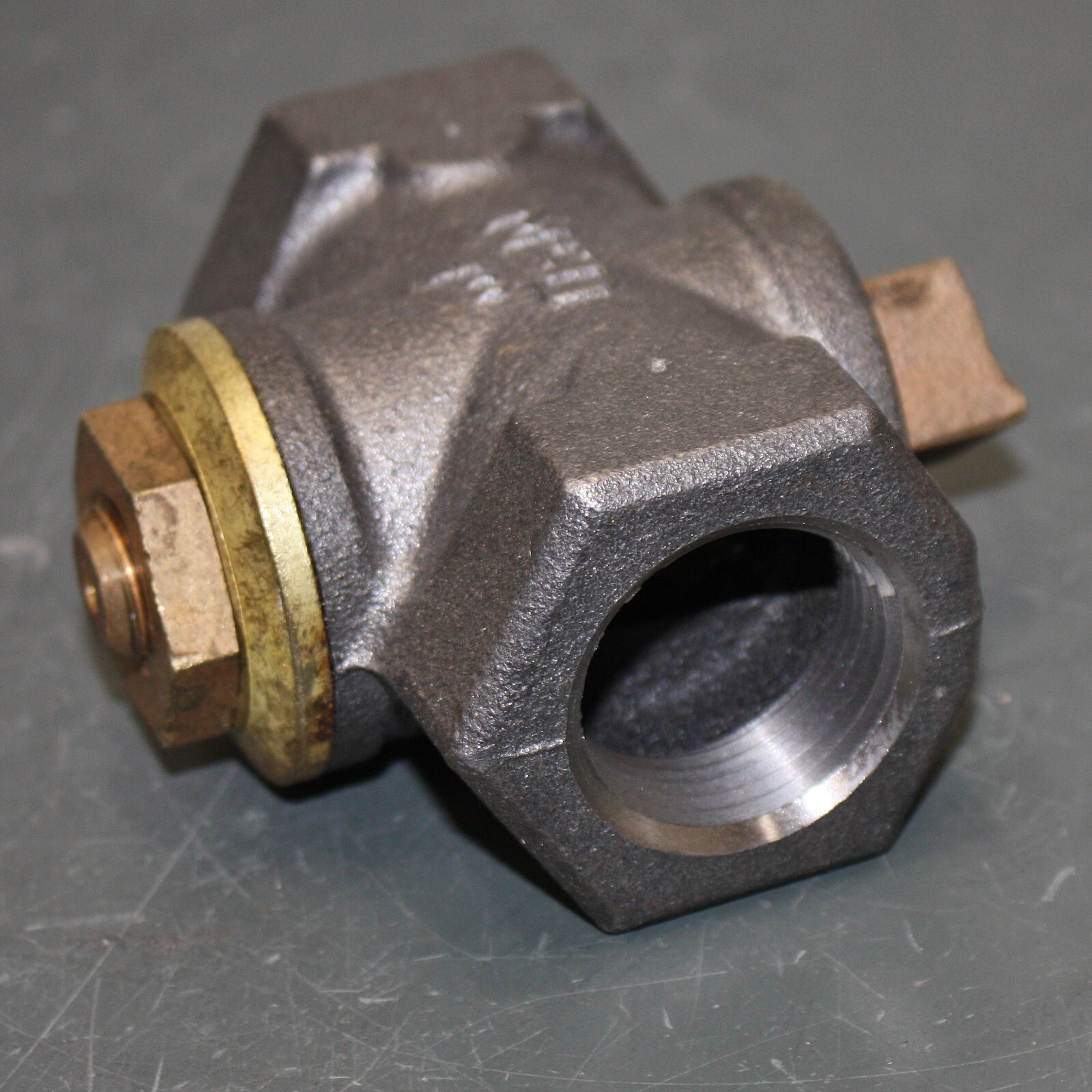 AY McDonald Gas Plug Valve GCIBSHH, 1" NPT Pipe, 175 PSI, Square Head ...