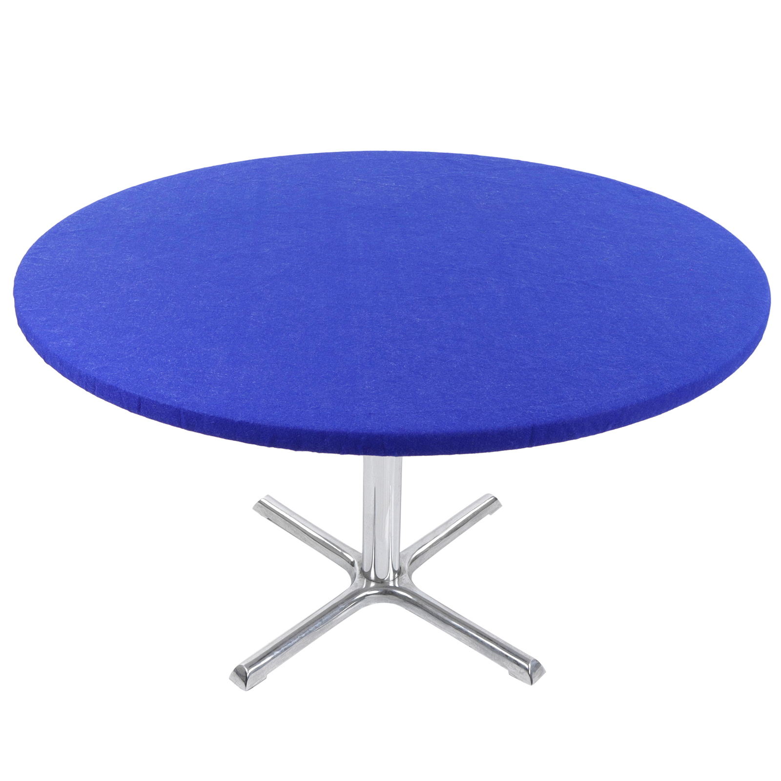 Jigitz Felt Poker Table Cover - 36-48in Blue Card Table Covers Fitted ...
