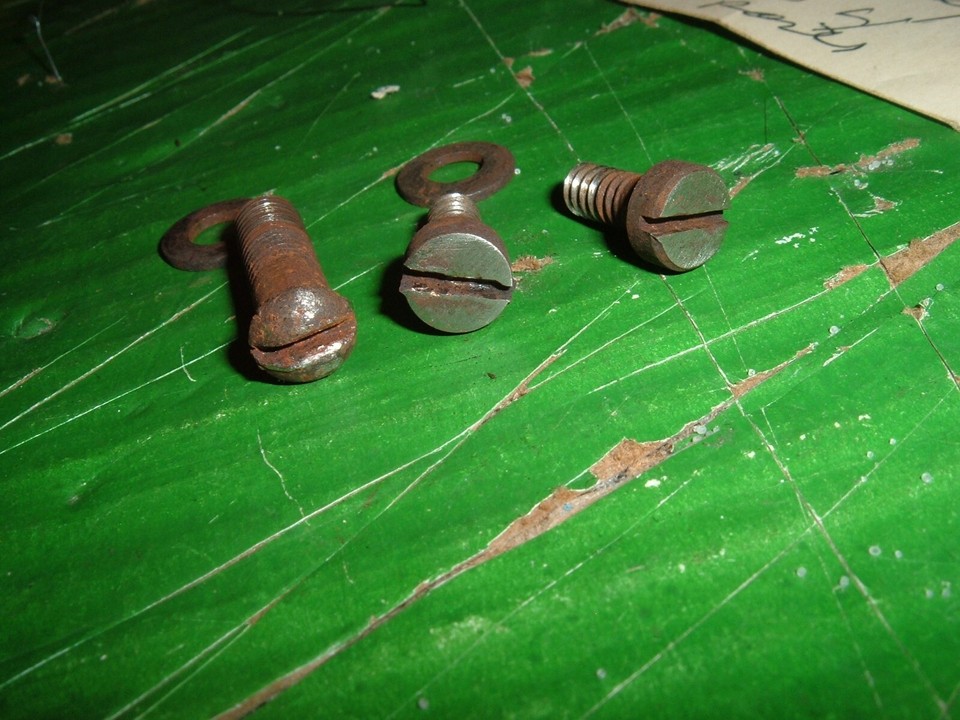 Vintage Stanley BAILEY No. 4 Wood Plane FROG MOUNTING SCREWS OEM Part ...