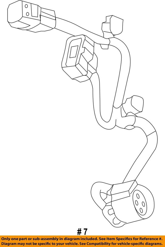 GM OEM 17-20 Acadia,XT6 Rear Bumper Trailer Hitch Components-Harness ...