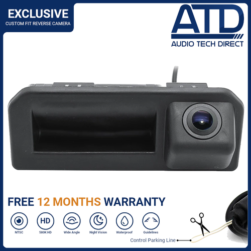 Reverse Camera For VW Tiguan Mk2 Bora Touran Passat B8 Boot Handle ...