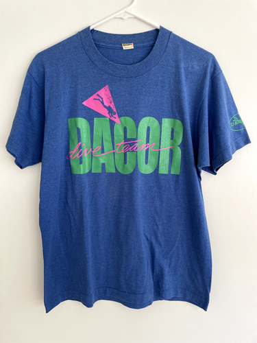 Vintage 80s Dacor Scuba Diving Team Gear Shirt | eBay