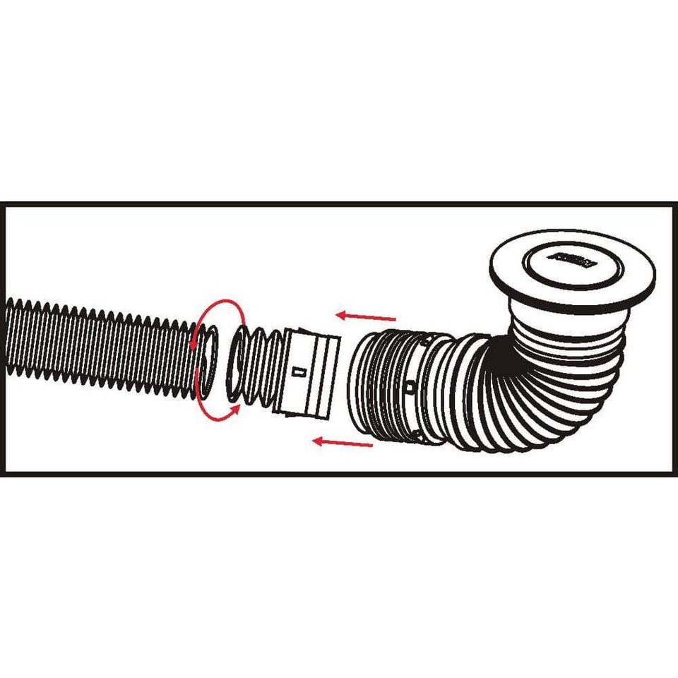 RELN Catch Basin Kit 13x5 Low Profile Drain Grate 8ft Pipe Black ...