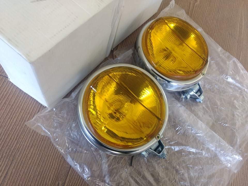VINTAGE CAR FOG LIGHTS PAIR, L&R SIDE FOR RETRO & CLASSIC, CARS, NEW ...
