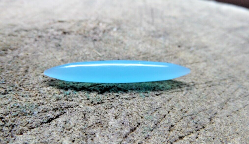 Aqua Chalcedony Bone Septum Tusk, Nose Tusk Body Jewelry, Size 2mm to ...
