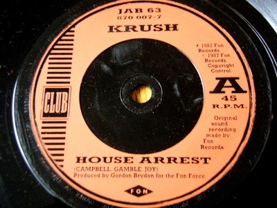 KRUSH - HOUSE ARREST 7" VINYL | eBay