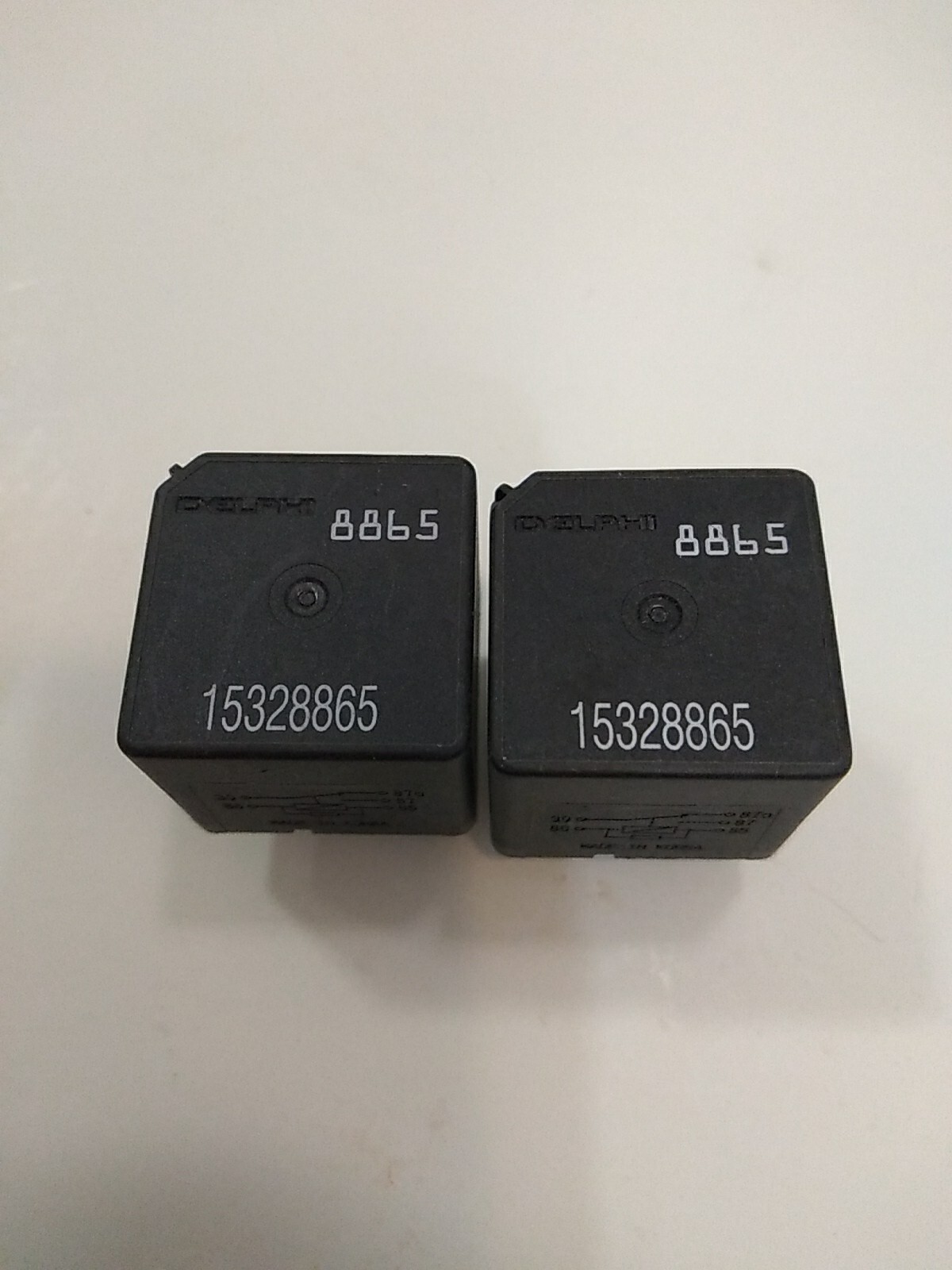 2X DELPHI Engine Cooling Fan Motor Relay *8865* TESTED & WORKING ...