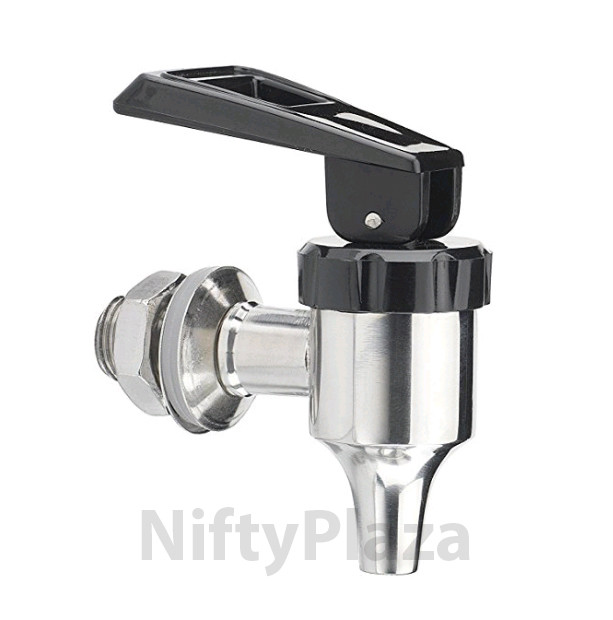 16mm Beverage Dispenser Spigot Faucet Stainless Steel Premium Spring ...