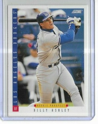1993 Score #267 Billy Ashley Los Angeles Dodgers Rookie Prospect | eBay