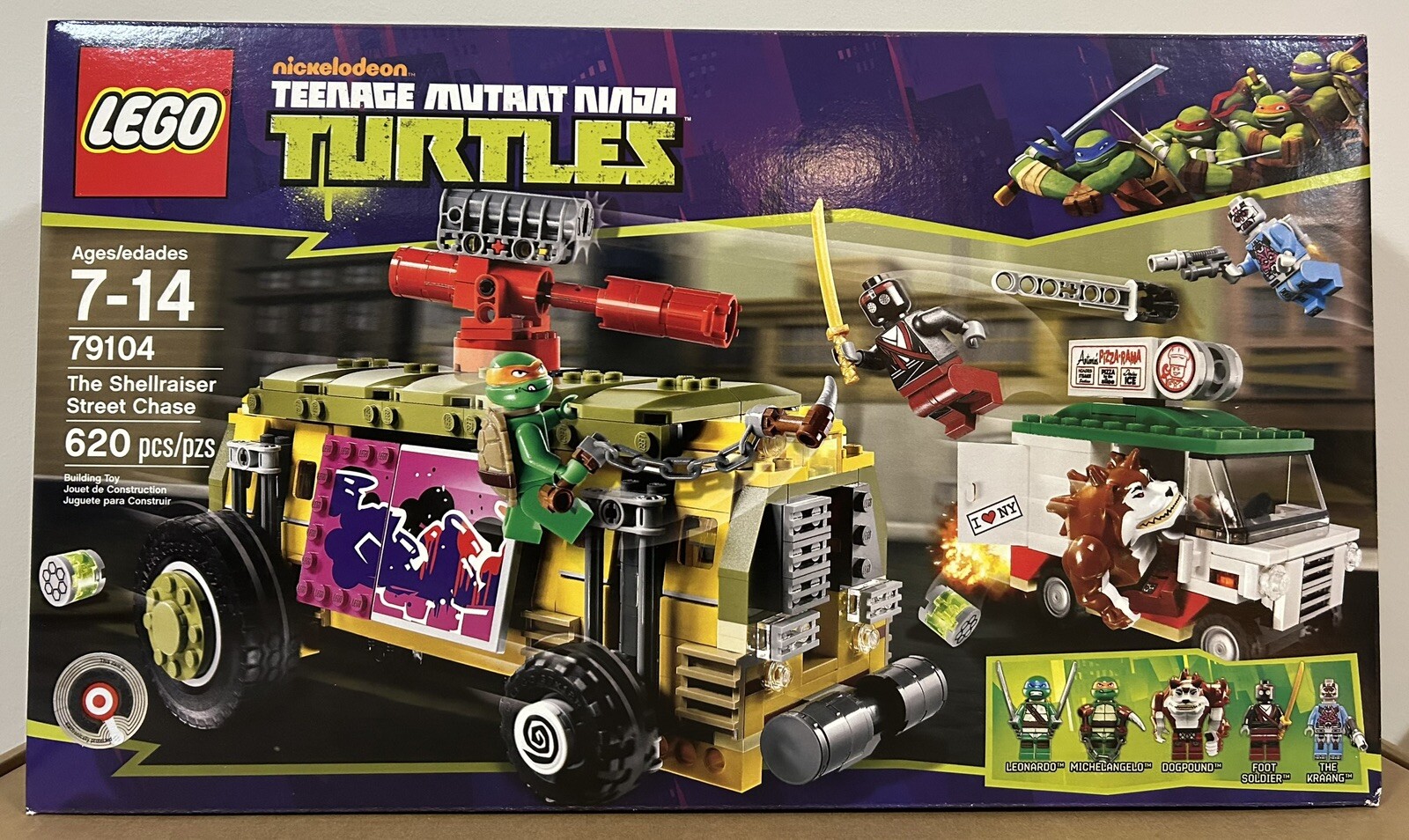 LEGO TMNT 79104 The Shellraiser Street Chase NEW Retired Set Ninja ...