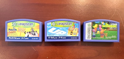 3 LeapFrog Leapster Learning Game Cartridges, used, untested, good ...