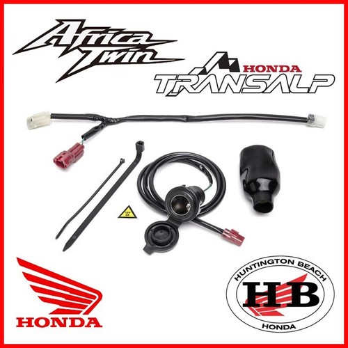 NEW HONDA OEM 12V ACCESSORY SOCKET 2018-2019 AFRICA TWIN & 2024 XL750 ...