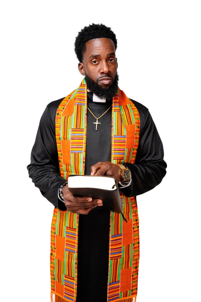 Kente African Print Church Clergy Pastor Choir Stole/Sash with Fringes ...