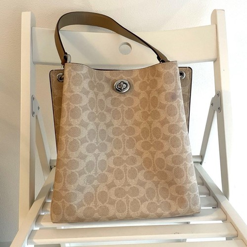 COACH Charlie bucket bag signature canvas From Japan | eBay