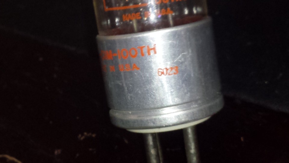 Eimac JAN-CIM-100TH VT218 100th Vacuum Tube - Good Filament! | eBay