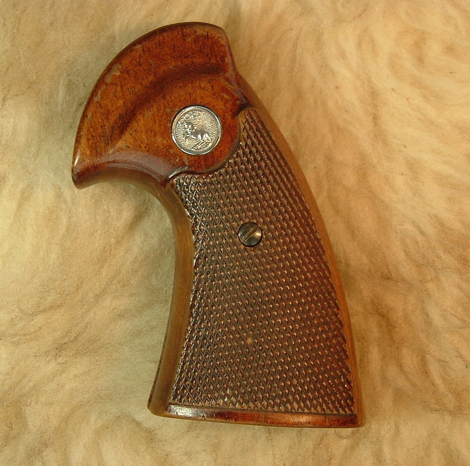 COLT FACTORY ORIGINAL TARGET GRIPS FOR COLT PYTHON or TROOPER 2ND ...