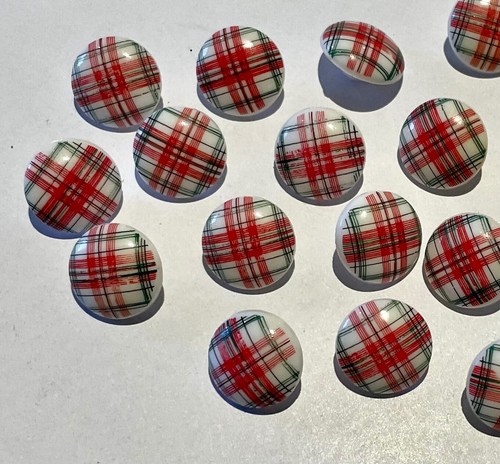 10 Tarten Patterned Shank Buttons 12mm A59-23 AUSSIE SELLER | eBay ...