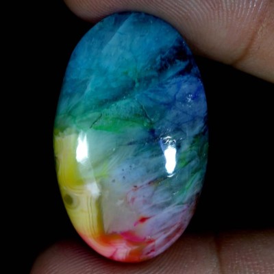 BEST OFFER MULTI COLOR SOLAR QUARTZ DRUZY OVAL CABOCHON LOOSE GEMSTONE ...