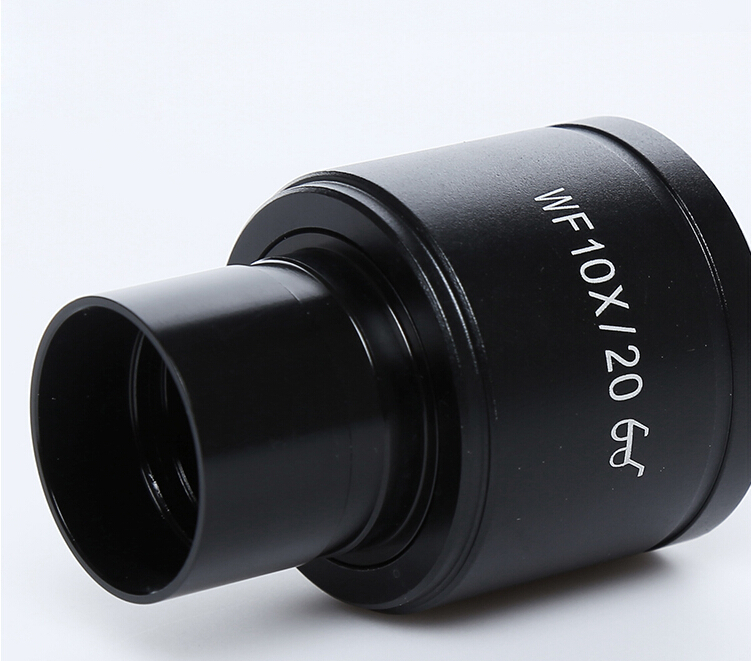 2 PCS WF10X 20mm Eye Guards High Eyepoint Biological Microscope ...