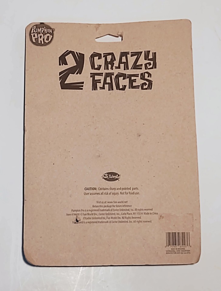 Halloween Bundle 3 Pumpkin Decorating Kits Pumpkin Pro 2 Crazy Faces ...
