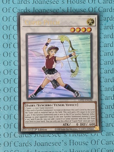 Cupid Pitch GFP2-EN136 Ultra Rare Yu-Gi-Oh Card 1st Edition New | eBay UK