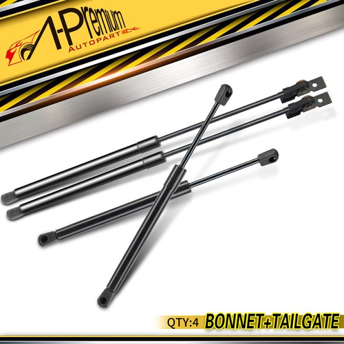 Bonnet + Tailgate Gas Struts for Holden Commodore VT VX VY Sedan with ...
