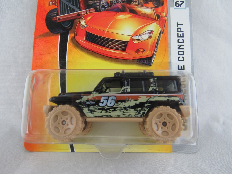 Matchbox Jeep Rescue Concept #67 MBX Metal | eBay