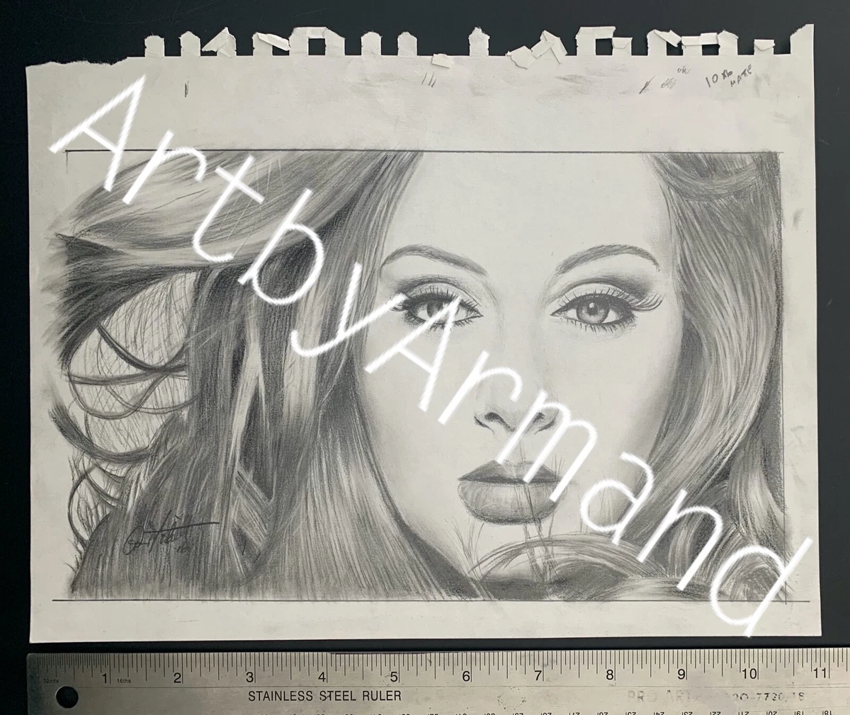 Pencil Drawings Of Adele