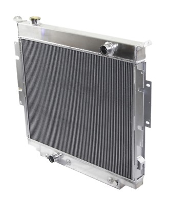 Aluminum Radiator fits 88-94 Ford Super Duty/83-94 F-250 F-350 3 Row V8 ...