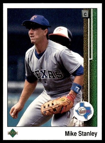 1989 Upper Deck #579 Mike Stanley Texas Rangers | eBay