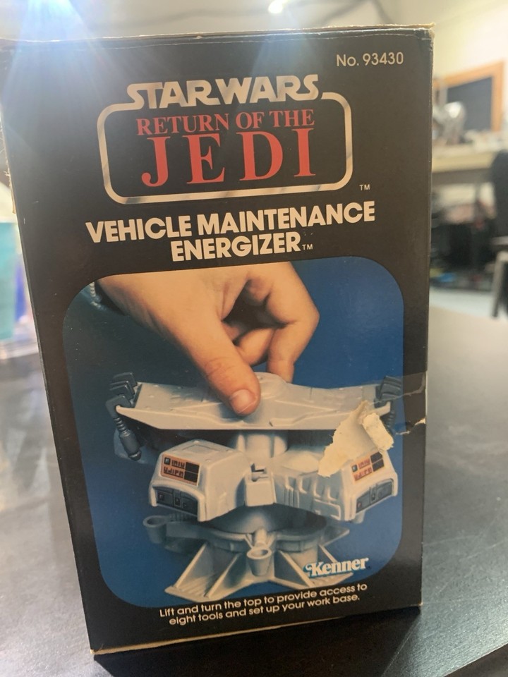 S-814 VINTAGE 1980'S KENNER STAR WARS VEHICLE MAINTENANCE ENERGZER W ...