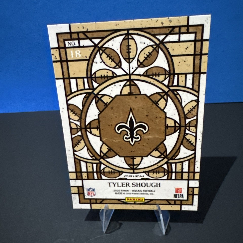 2025 Panini Mosaic Tyler Shough Rookie Stained Glass SSP Case Hit ...