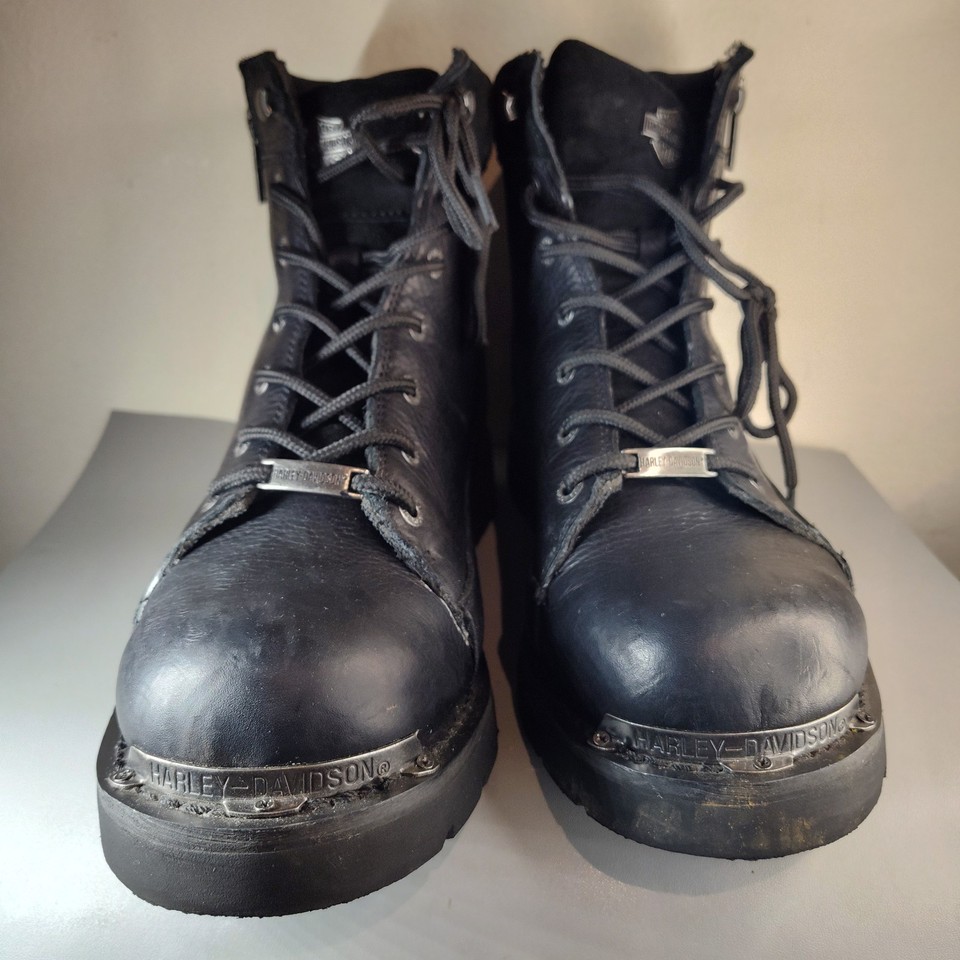 Harley-Davidson Men's Chipman Riding Boot Black - D93492 Sz 13 M Lace ...