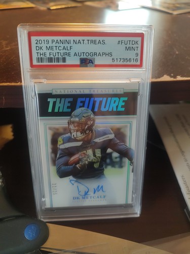 2019 Panini National Treasure #FUTDK DK Metcalf The Future Autograph # ...